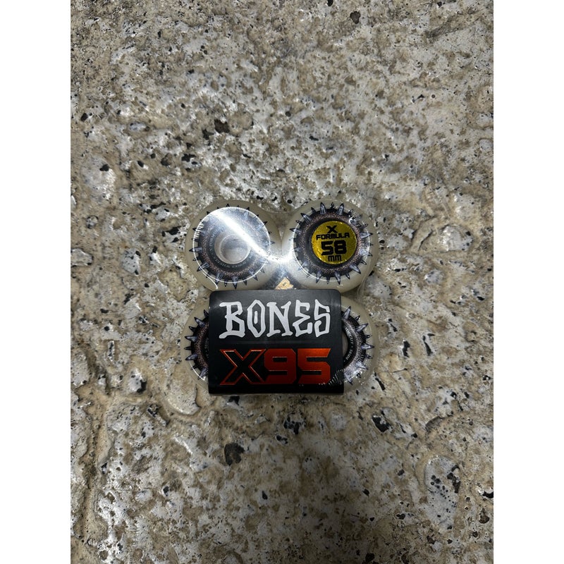 BONES X-FORMULA STREET CLEATS V5 SIDECUT 95A WHEELS. 58mm | CLANK Shop ...